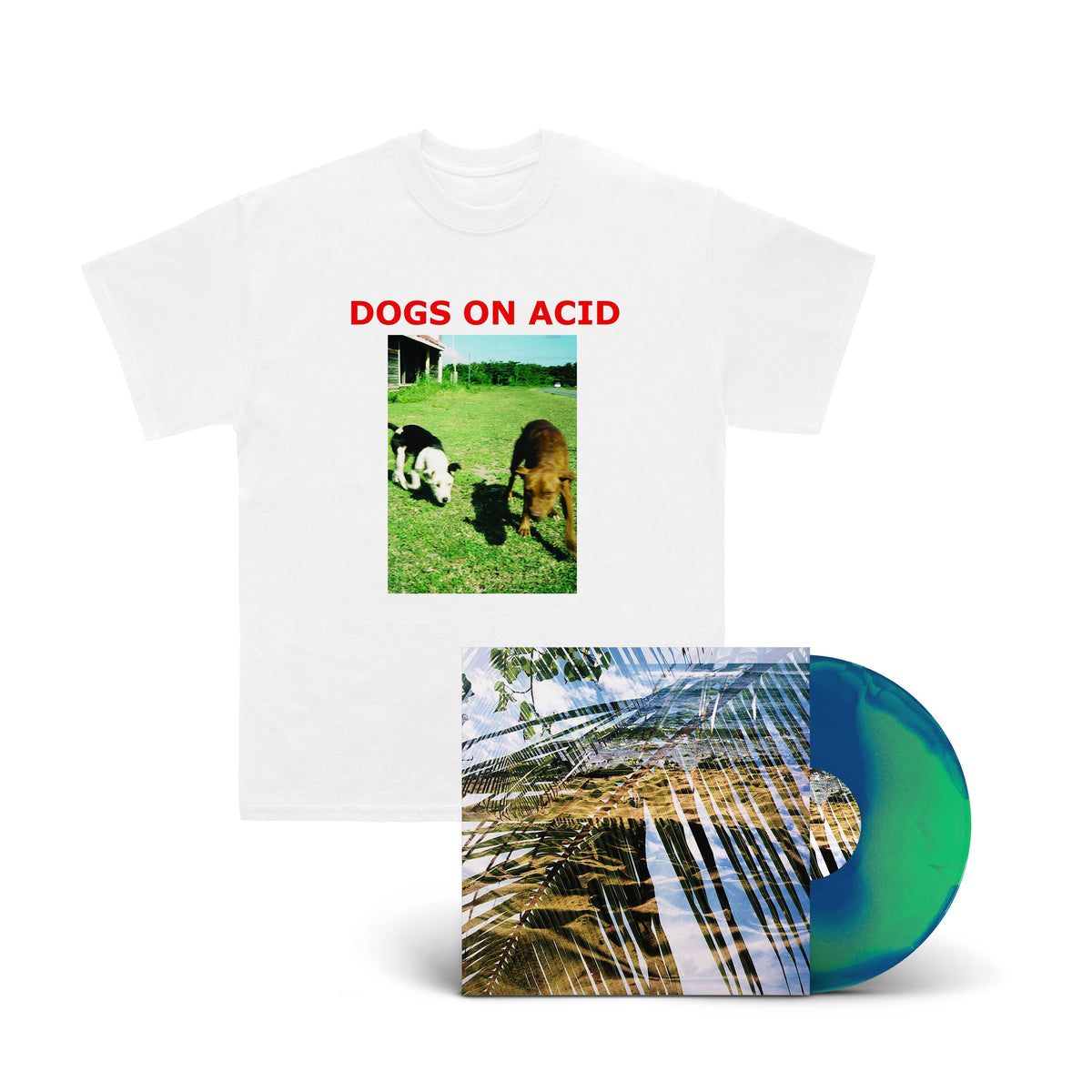 Dogs On Acid reissue their debut 'S/T' on Blue/Green vinyl for its 10t ...