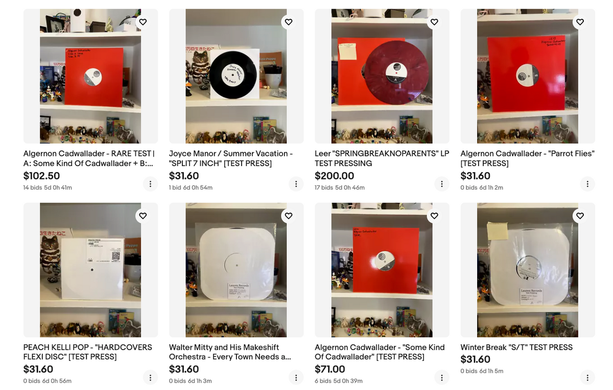 Test Presses! – Lauren Records